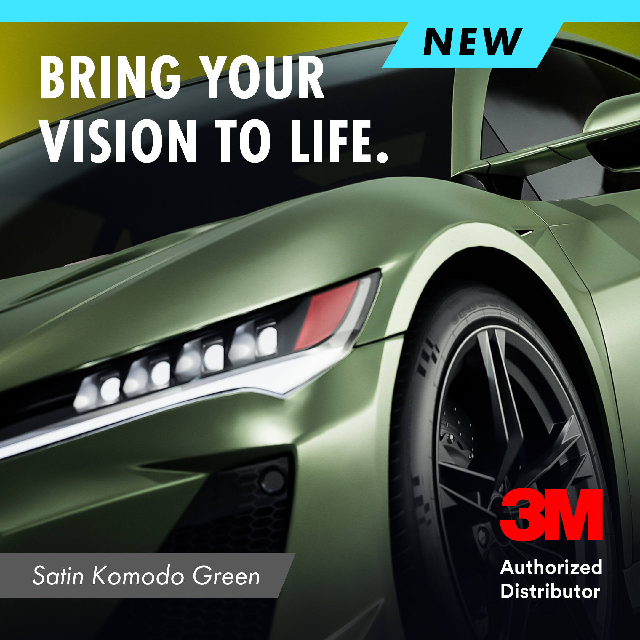 New 3M™ Wrap Film Series 2080 colours - Printpack Service